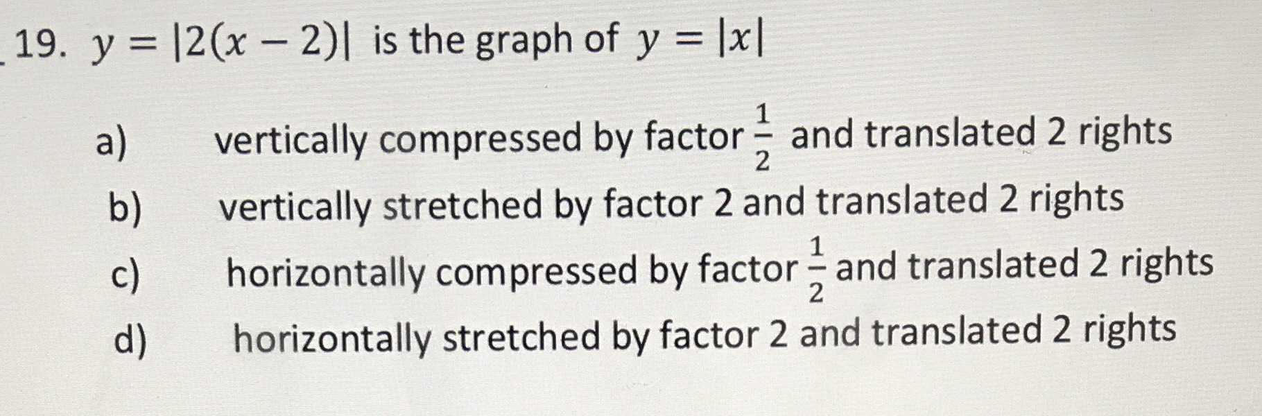 19 Y 2 X 2 Is The Graph Of Y CameraMath