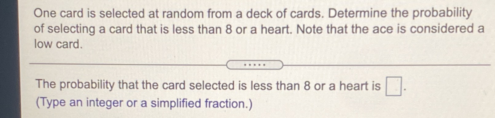 one-card-is-selected-at-random-from-a-deck-of-card-cameramath