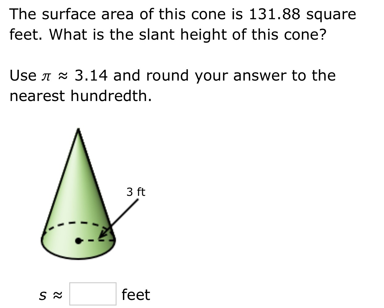 the-surface-area-of-this-cone-is-131-88-squa-cameramath