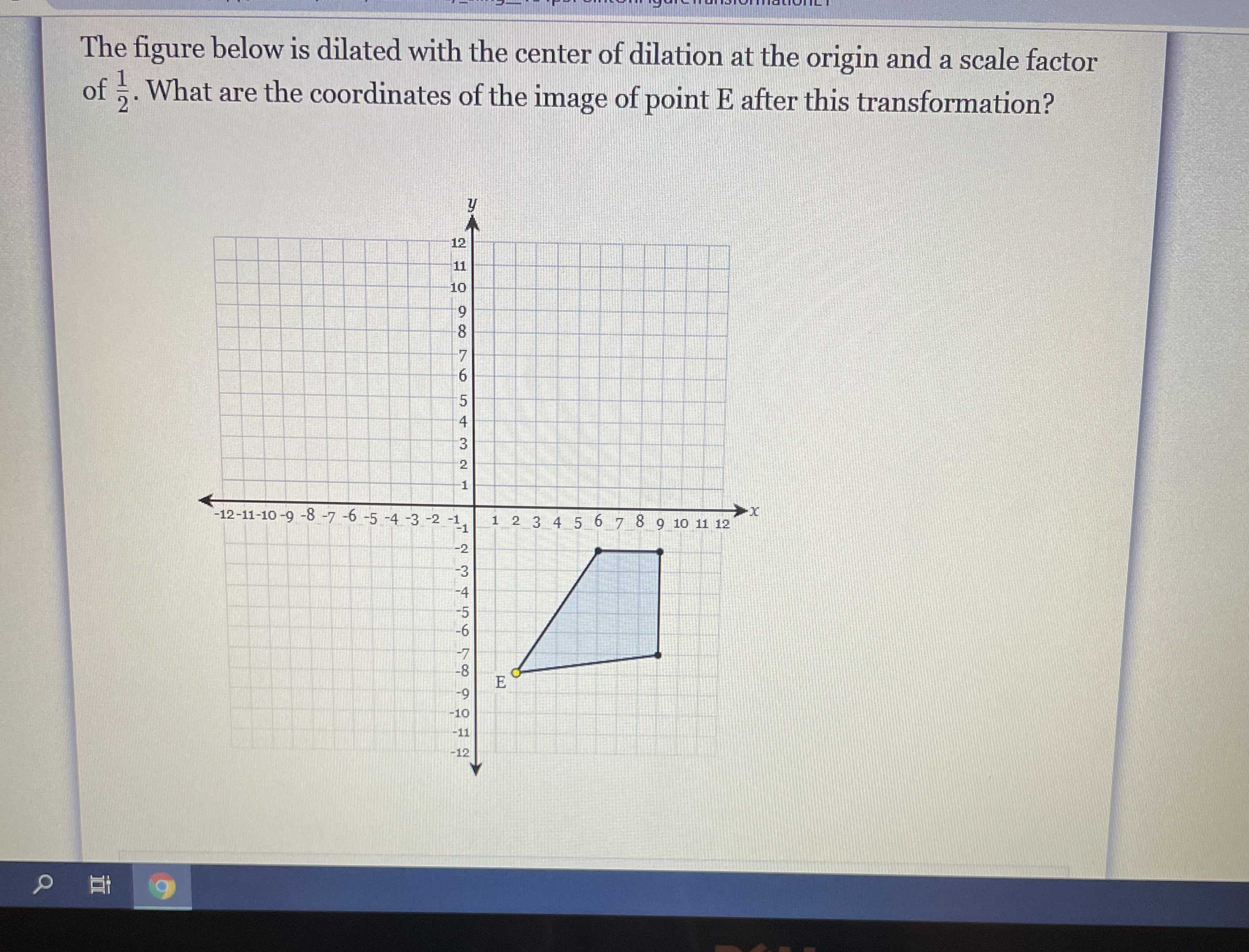 The Figure Below Is Dilated With The Center Of Dil CameraMath