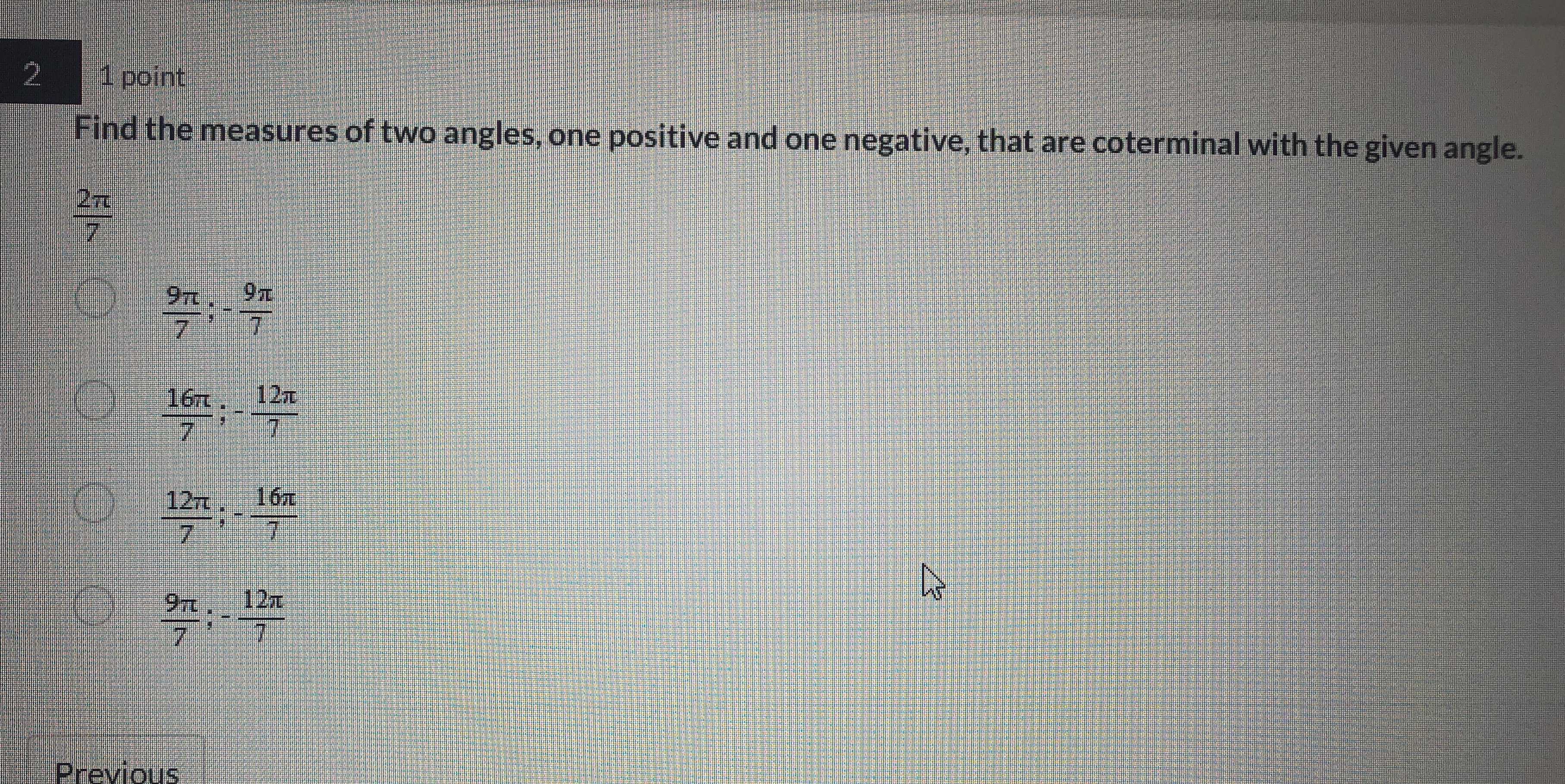 Find The Measures Of Two Angles One Positive And CameraMath