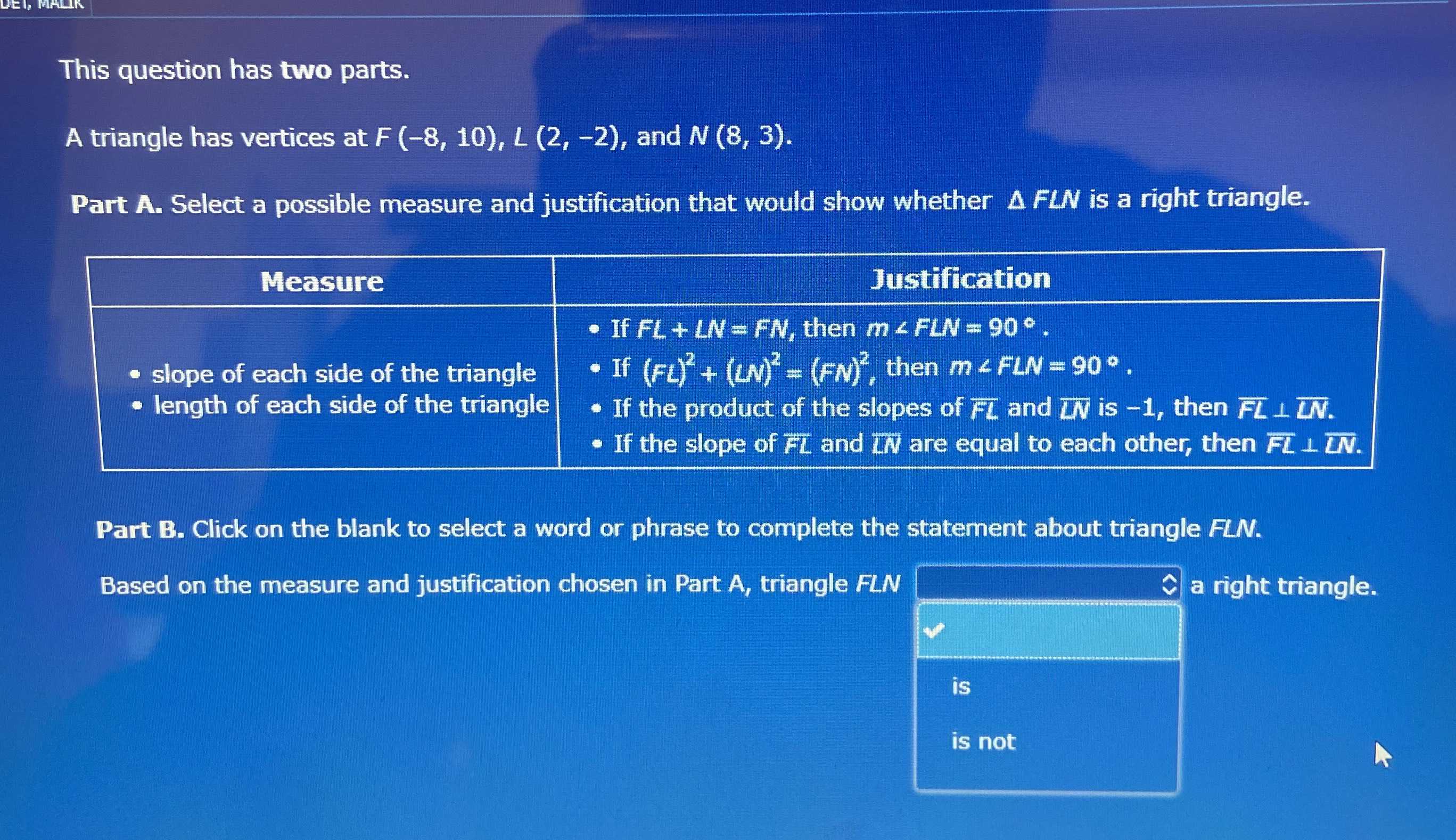 This Question Has Two Parts A Triangle Has Vertic CameraMath