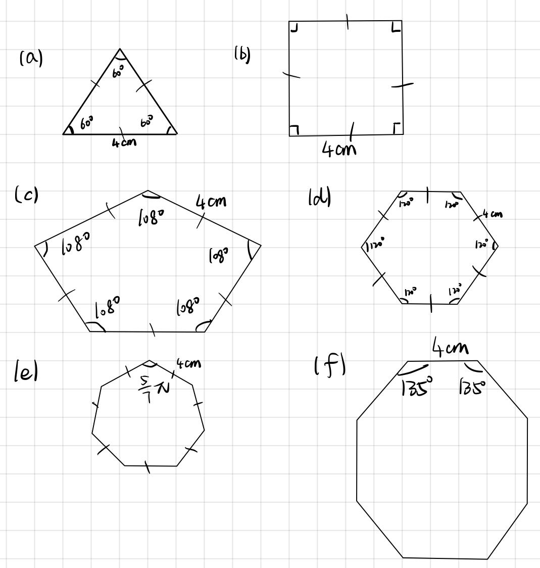 Draw A Regular Polygon With The Given Number Of Si CameraMath